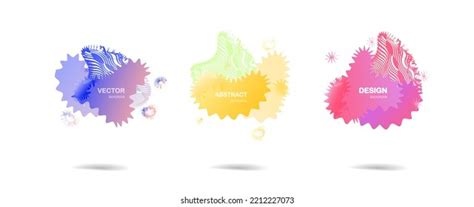 Abstract Colorful Blobs Set Isolated Abstract Stock Vector Royalty Free 2212227073 Shutterstock