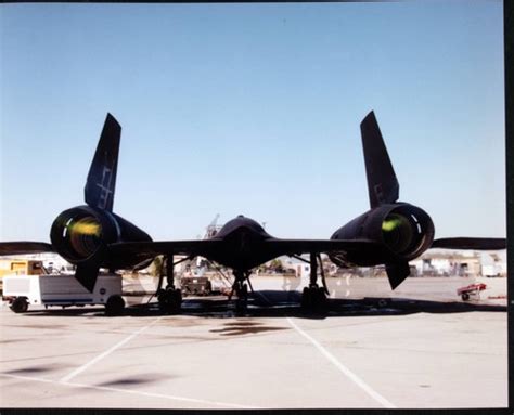 Lockheed Skunk Works Sr 71 Blackbird Original 8x10 Color Photograph 8