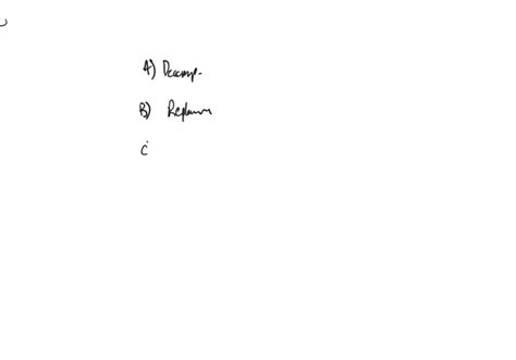 Solved Classify The Following Reactions As Combination Decomposition Single Replacement