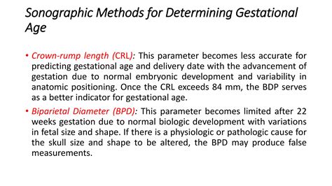 Assessment Gestational Age PPTX