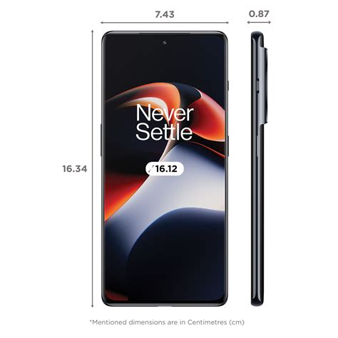 Buy Oneplus R G Gb Ram Gb Sonic Black Online Croma