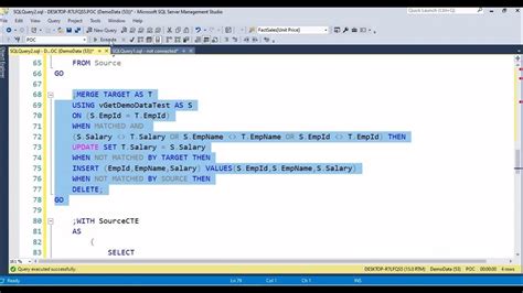 35how Many Ways We Can Use Source Table In Merge Statement In Sql Server Telugu Youtube