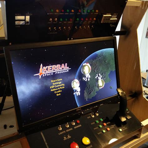 Diy Command Station For Kerbal Space Program Is Overkill Hackaday