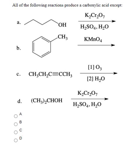 Solved The Product Of The Following Reaction Is Koc Ch3 3