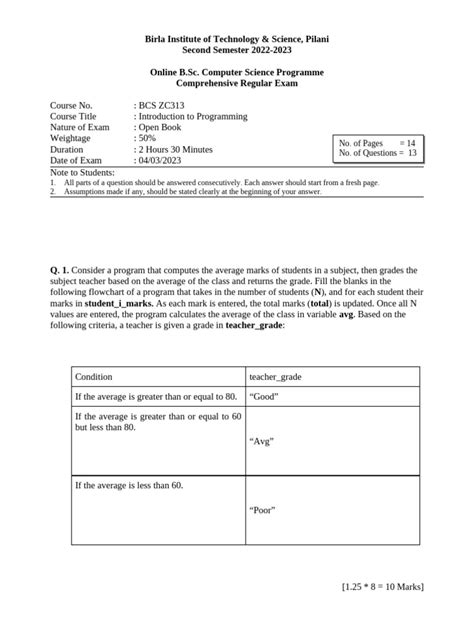 xgb5d7ymraeoibuzolllfa 2022 2023 sem 2 bcs zc313 introduction to