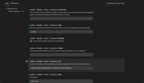 jenkins pipeline linter url is not defined · issue 32 · janjoerke vscode jenkins pipeline
