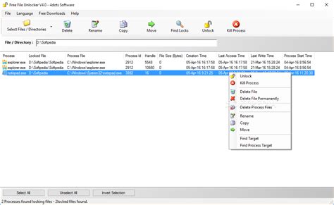Free File Unlocker Download Softpedia Free File Unlocker Download Softpedia