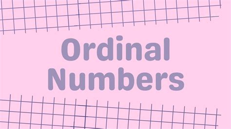 Порядковые числительные в английском English Prime