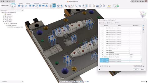 Automated Hole Recognition Autodesk Fusion For Manufacturing Fusion Blog