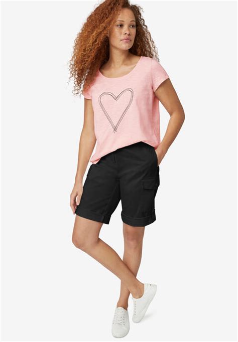 Plus Size Shorts And Capris Roamans