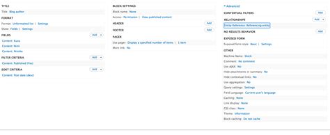 7 show blog author info related content drupal answers