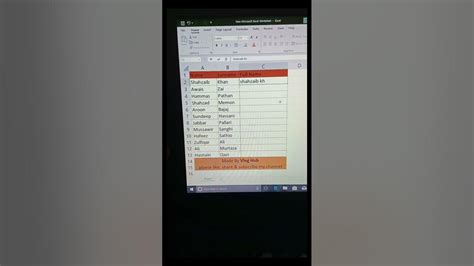 Flash Fill Full Name Excel Tips And Tricks From Shahzaib Khan Youtube