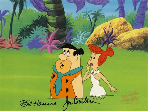 The Jetsons Meet The Flintstones Cel Id Aprhannajf0255 Van Eaton