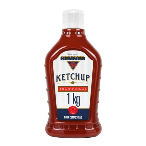 Ketchup Tradicional Hemmer 1 Kg Cia Do Whisky A Sua Fonte Confiável Para Adquirir Bebidas De