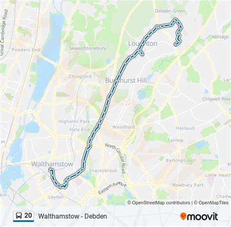20 Route Schedules Stops And Maps Walthamstow Updated