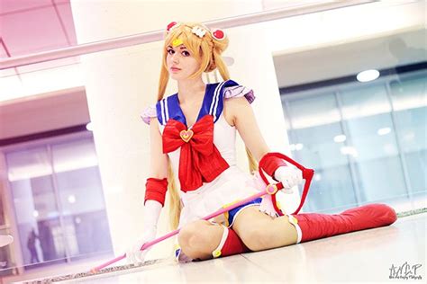 Sailor Moon And Chibi Moon Cosplay Cosplay Sailor Moon Usagi Chibi Moon