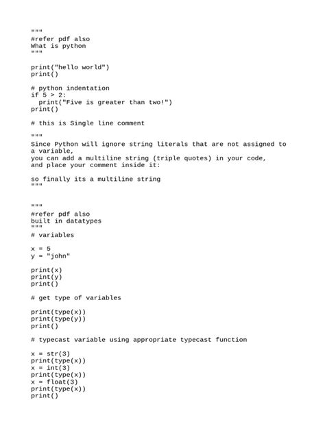 Python Basic Download Free Pdf String Computer Science Boolean Data Type