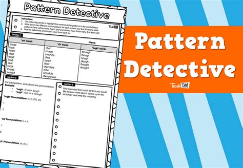 Pattern Detective Teacher Resources And Classroom Games Teach This