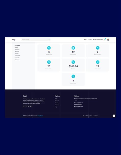 Jogi Yoga Fitness Coaching And Training React Nextjs 14 Lms System By