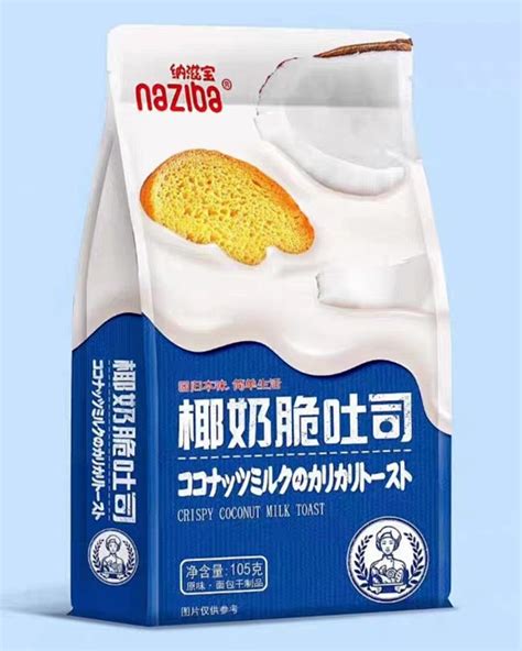 百味都 纳兹宝脆吐司黄油香脆烤面包片脆椰香吐司脆黄油椰奶味 淘宝网