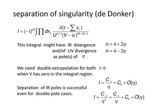 Ppt Numerical Approach To Multi Loop Integrals Powerpoint