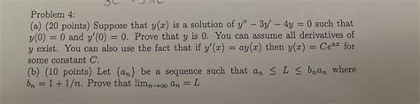 Solved Problem 4 A 20 Points Suppose That Y X Is A Chegg Com