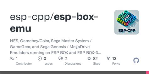Github Esp Cppesp Box Emu Nes Gameboycolor Sega Master System