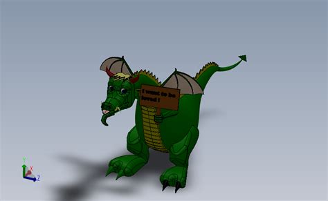 西方的龙 Solidworks 2010 模型图纸下载 懒石网