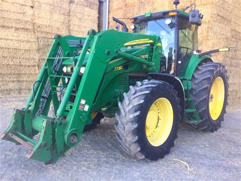 John Deere 7730 Tractor With John Deere 746 Front End Loader