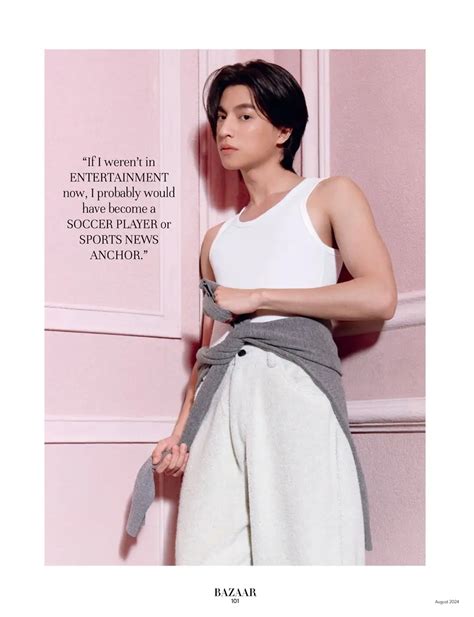 หลิน มชณต Harpers Bazaar Singapore August 2024