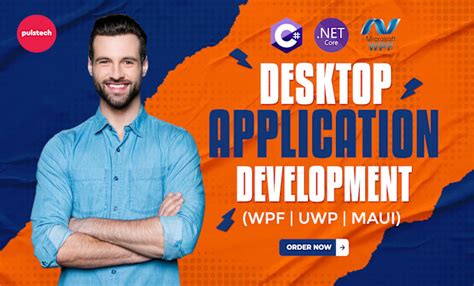 Develop A Custom Application In Wpf Uwp Maui Avalonia By Pulstech Fiverr