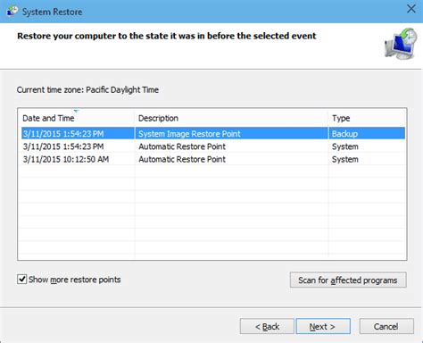 How To Create And Restore A System Image In Windows And Next Of Windows