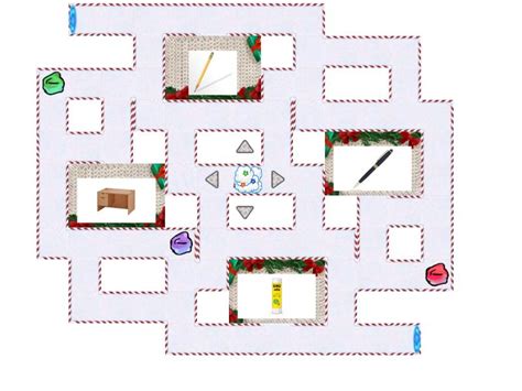brainy 4 unit 1 classroom objects maze maze chase