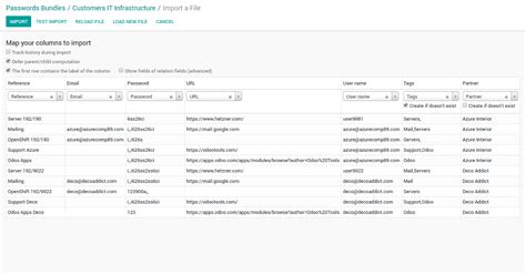 odoo password manager
