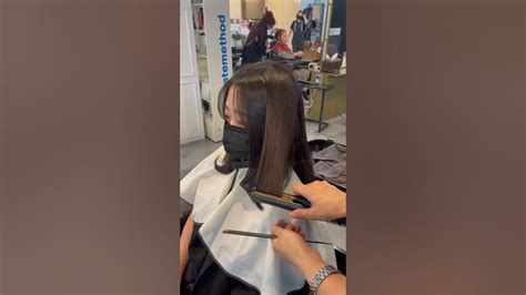 은혜점장 씨컬드라이😅 미용실 드라이 외출 머리 C 예쁜여자 철산 Youtube
