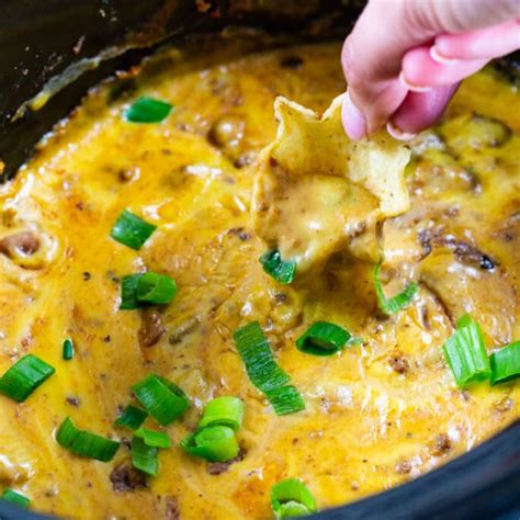 Slow Cooker Refried Bean Dip Spicy Southern Kitchen