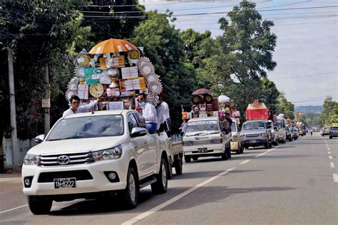 မကွေးတိုင်းဒေသကြီးအစိုးရအဖွဲ့မှ ကြီးမှူး၍ ဌာနဆိုင်ရာများ၊ စေတနာအလှူရှင်များ၏ ၃၆ ကြိမ်မြောက