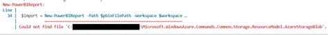 Powerbi How To Upload Pbix File Stored In Azure Storage Container To Power Bi Service Stack