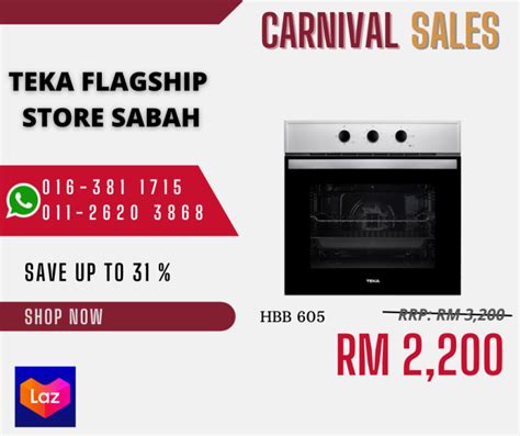 Teka Hbb 605 Oven Lazada