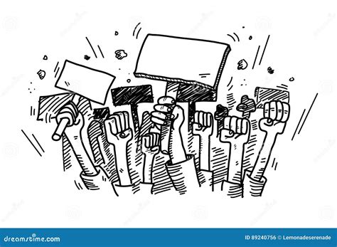 Protesting Cartoons Illustrations And Vector Stock Images 7946