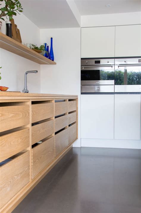 Stanhoe A Unique Kitchen With Only Drawers Naked Kitchens Artofit