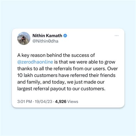 Zerodha Posted On Linkedin