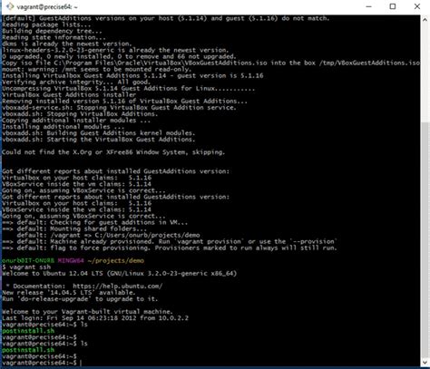 Quick Start To Vagrant On Windows 10