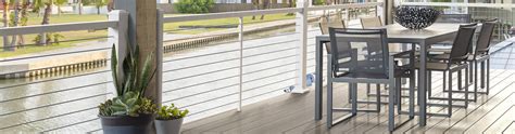 Timbertech® Impression Rail Express® Horizontal Cable Railing Advantage Lumber