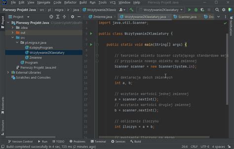 Wprowadzenie do programowania w języku Java Informatyka zakres rozszerzony