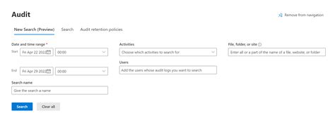 Audit New Search Microsoft Purview Compliance Microsoft Learn