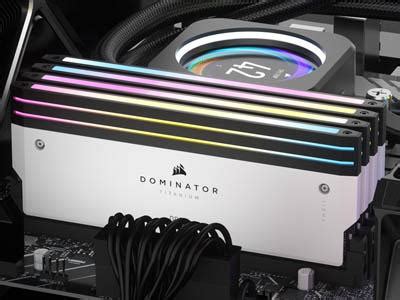 Introducing CORSAIR DOMINATOR TITANIUM DDR5 Memory