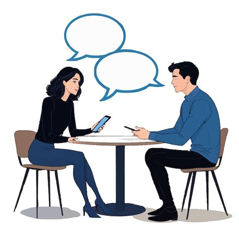 Two Individuals Seated Across From Each Other At A Table In What