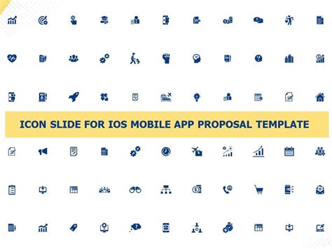 Icon Slide For Ios Mobile App Proposal Template Ppt Powerpoint