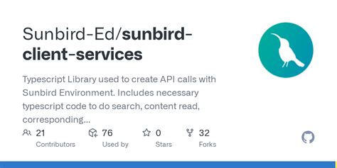 Github Sunbird Edsunbird Client Services Typescript Library Used To